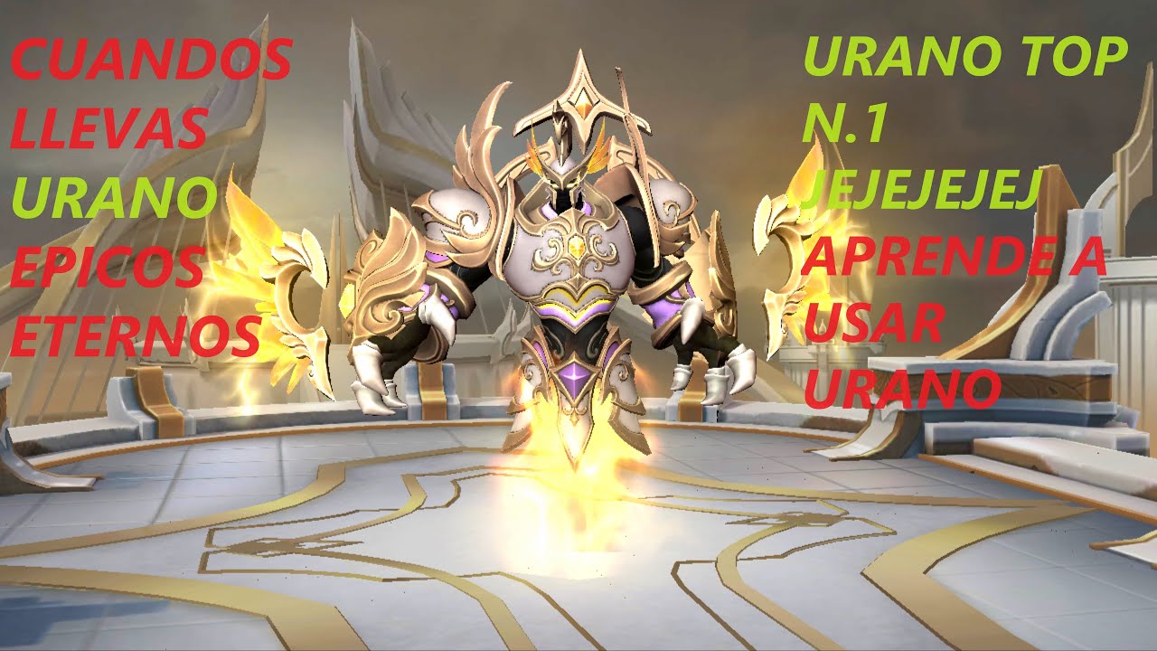 URANO TOP 1 GLOBAL APRENDE A USAR URANO Mobile Legends: Bang Bang URANO ...