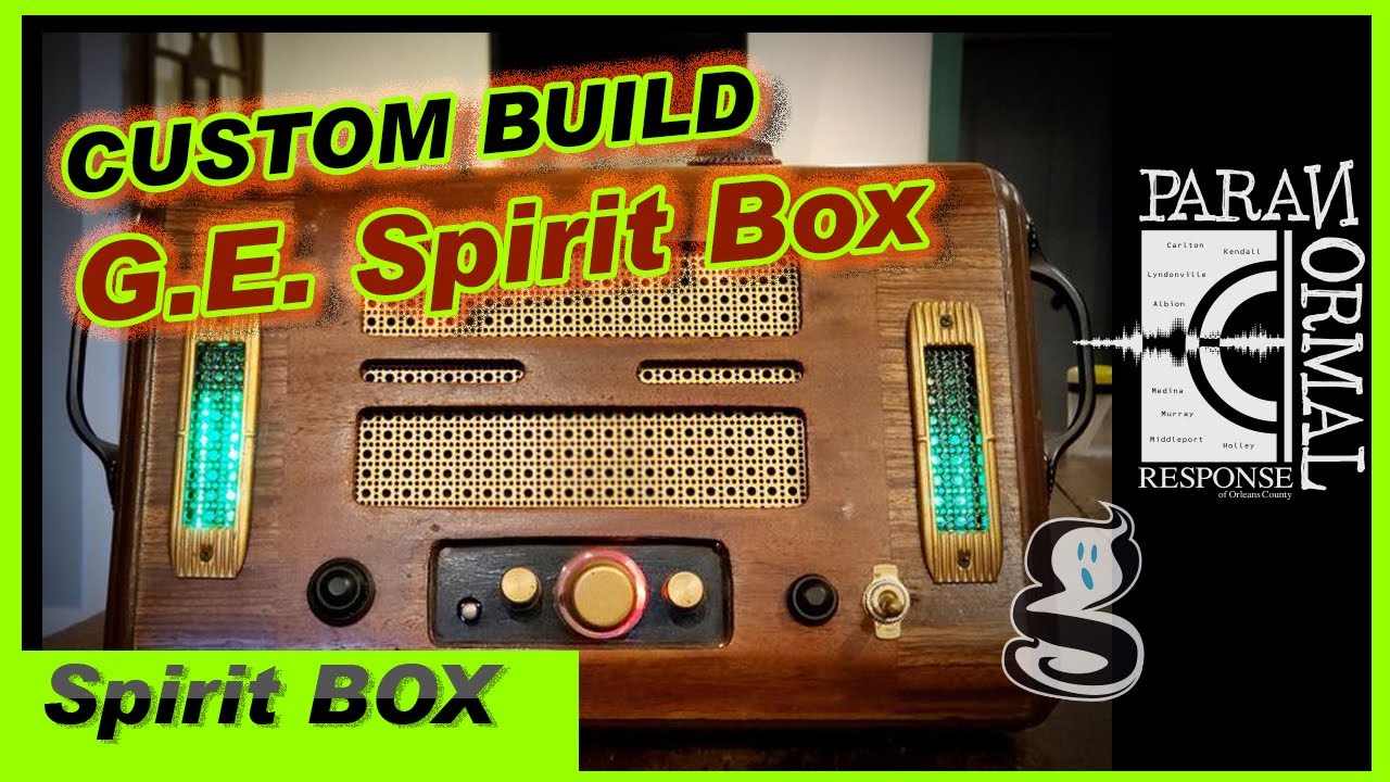 New GE Box ( Custom Spirit Box) - YouTube