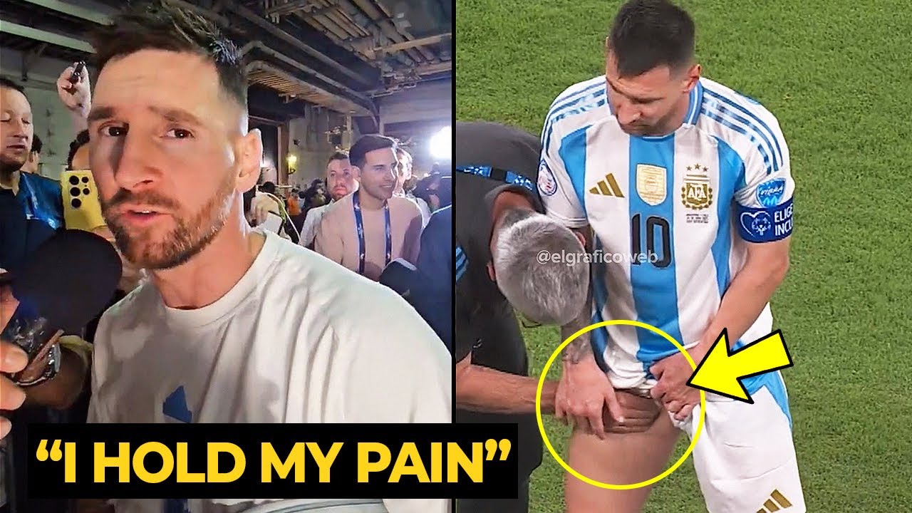MESSI sends worrying injury update after win against Chile | Football ...