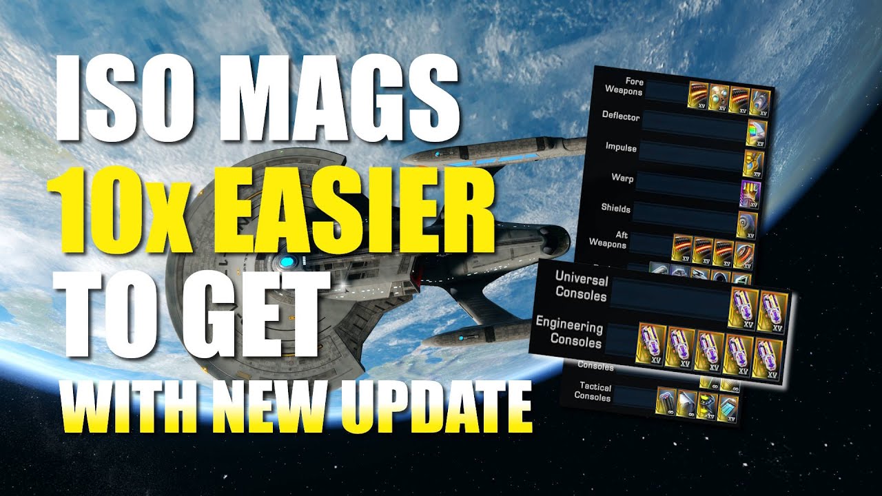 10 X Easier ISO Mag Farm With New Update | Star Trek Online - YouTube