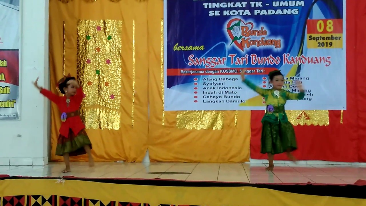 TARI MINANG PANEN MUTIARA ANNISA PADANG TERBAIK UMUR 6 TAHUN LOMBA 8 ...