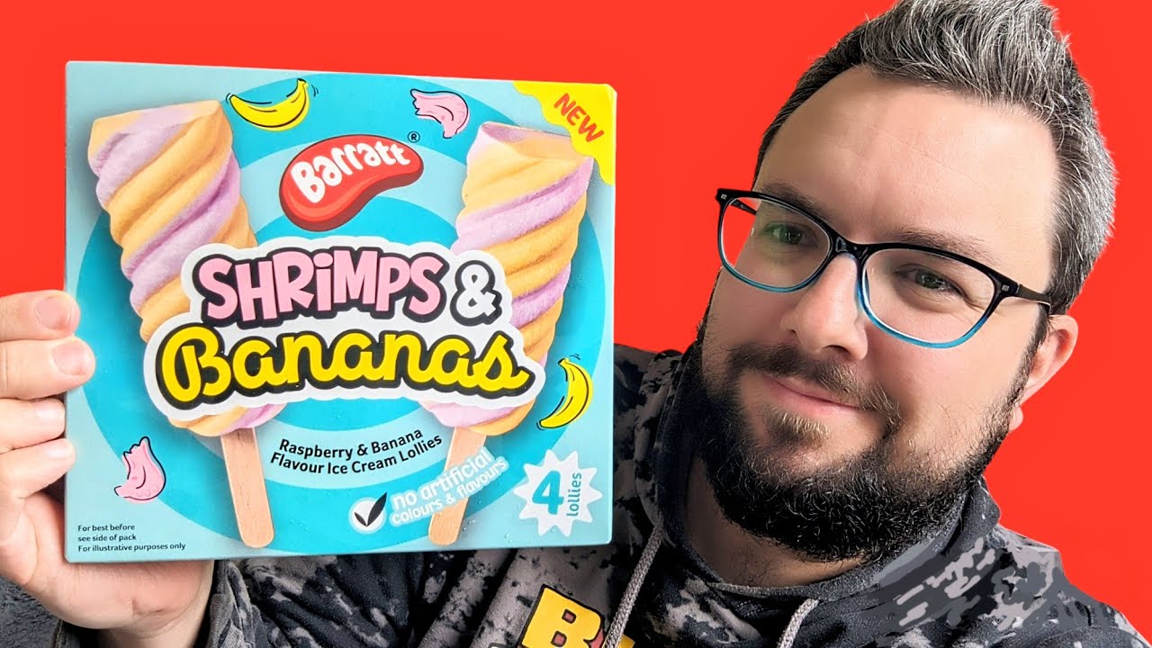 Barratt™ Shrimps & Bananas Ice Cream Review - YouTube