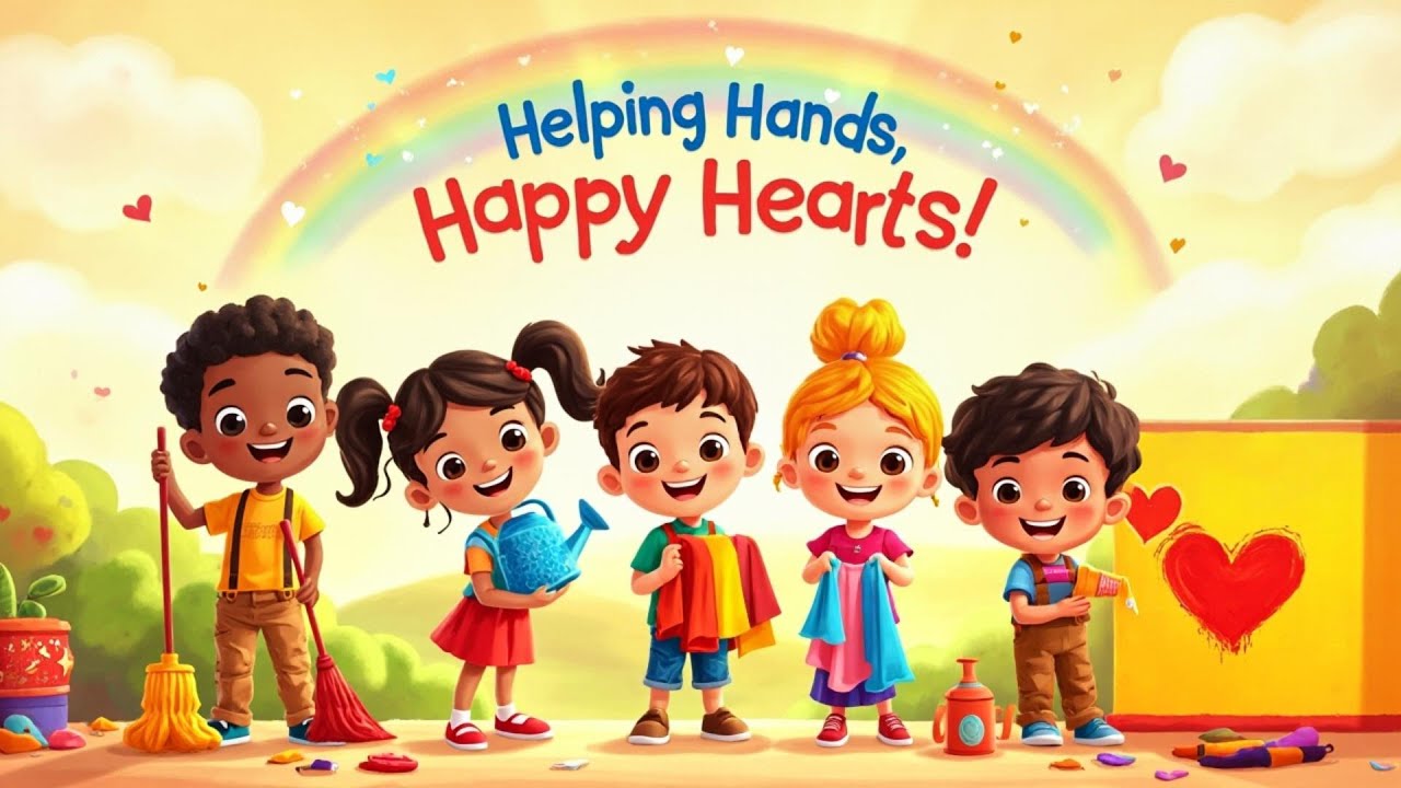 Helping Hands, Happy Hearts – A Community Helpers Song for Kids - YouTube