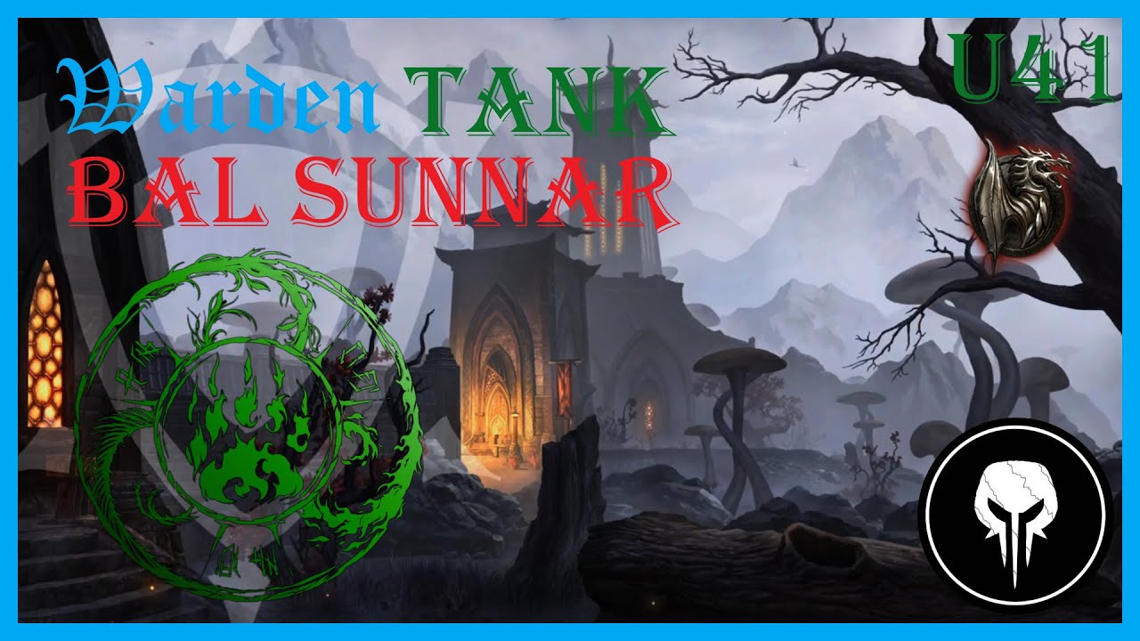 ESO Bal Sunnar Trifecta, Warden Tank POV + Build, PS5 EU, U41 - YouTube