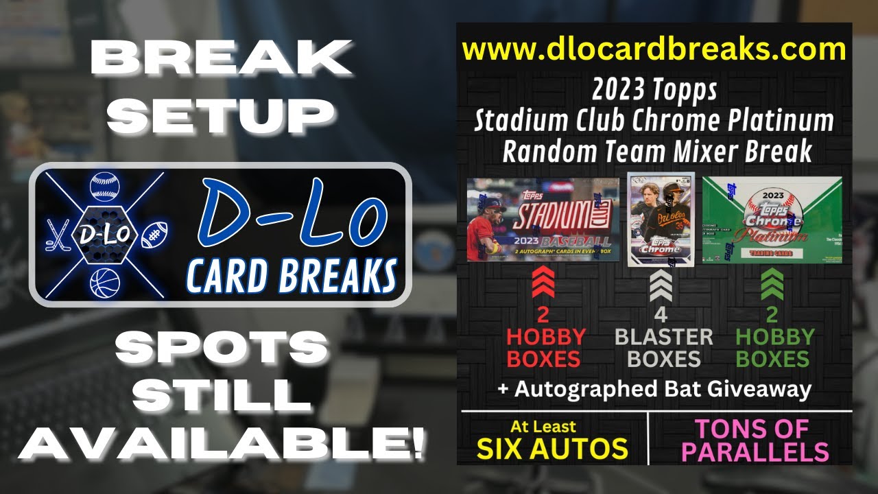 Live Break Tonight! Setting up... - YouTube