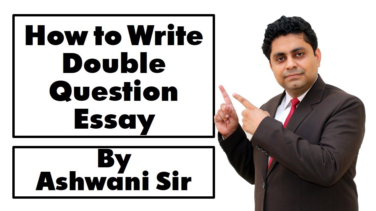 Double Question Essay For IELTS Students - YouTube