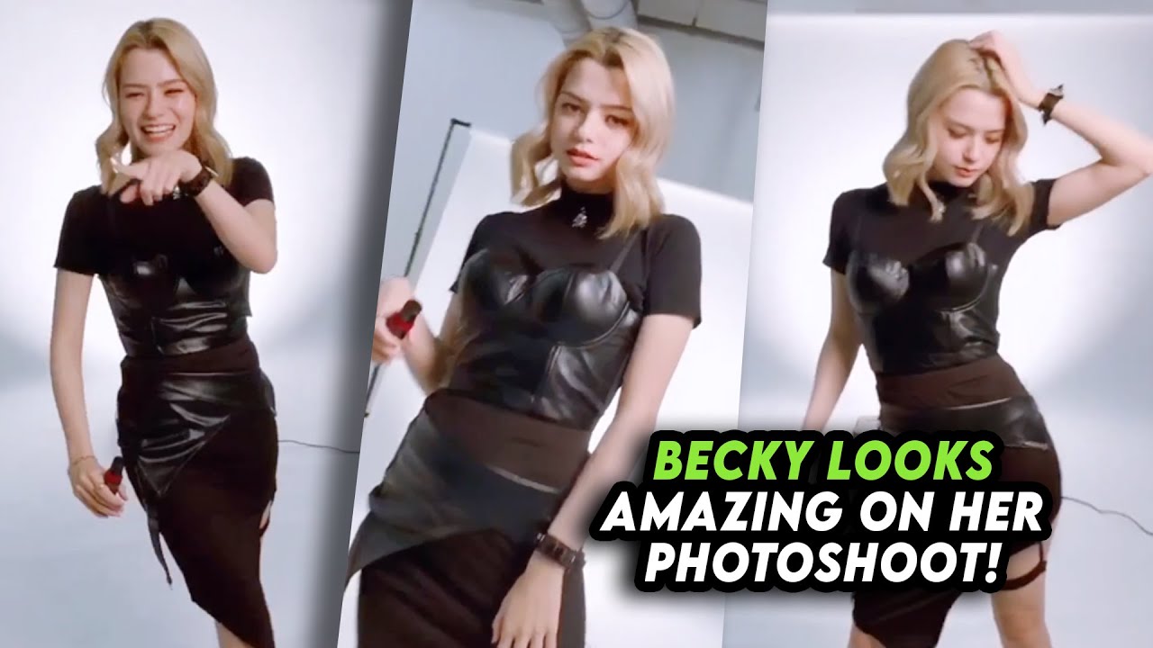 BECKY LOOKS LOVELY AND AMAZING ON HER PHOTOSHOOT..! - YouTube