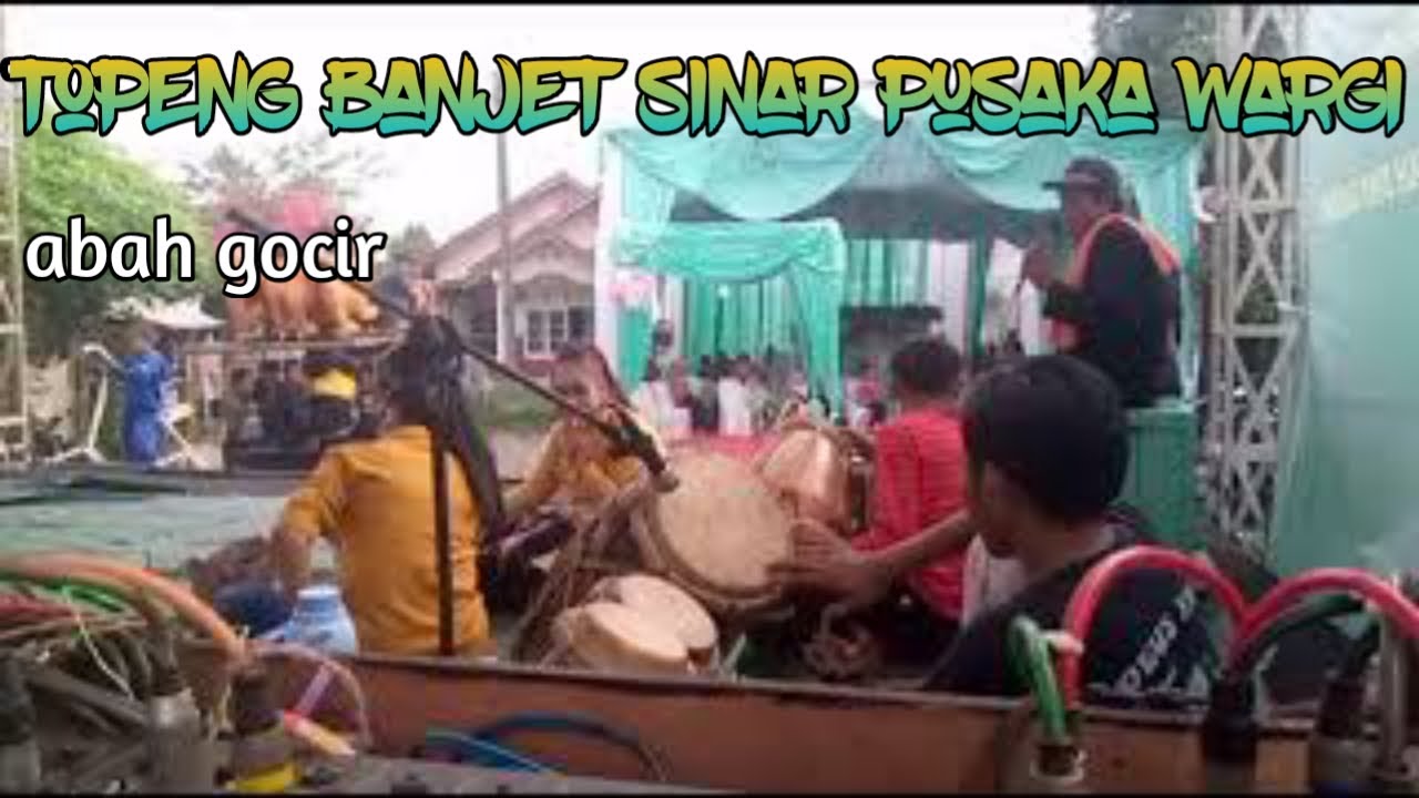 topeng banjet sinar pusaka wargi. tabuhan siang. karawang jabar. - YouTube