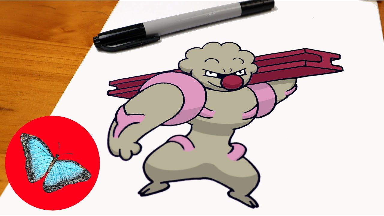 How To Draw Pokemon - Gurdurr Easy Step by Step - YouTube