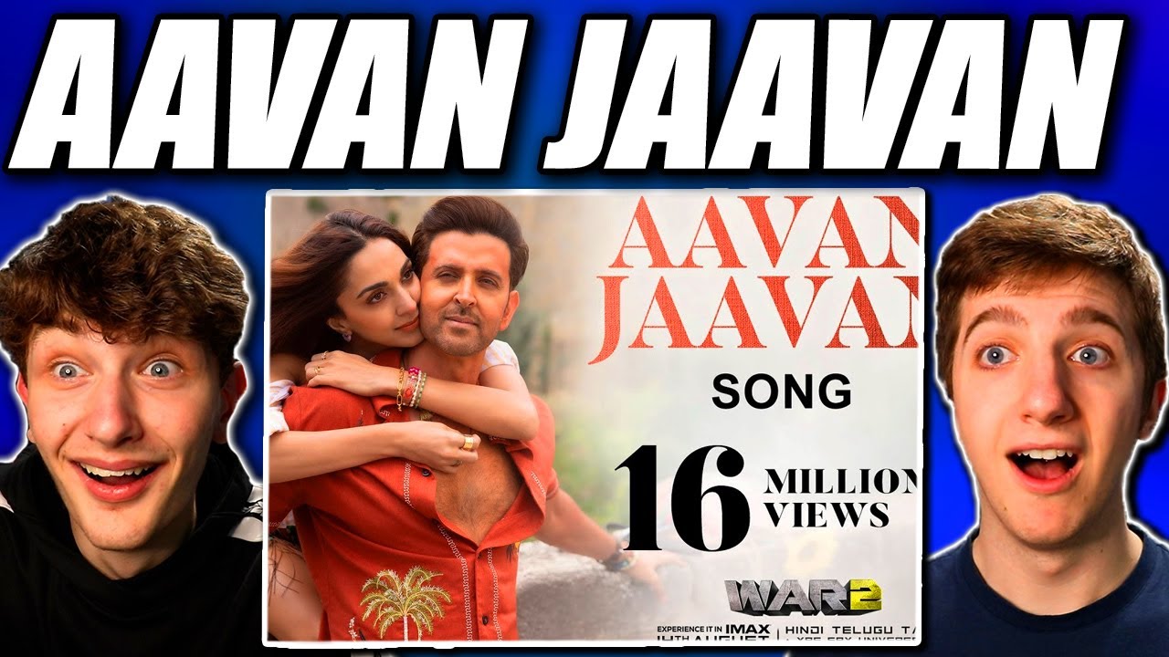 Aavan Jaavan Song REACTION!! | WAR 2 | Hrithik Roshan, Kiara Advani ...