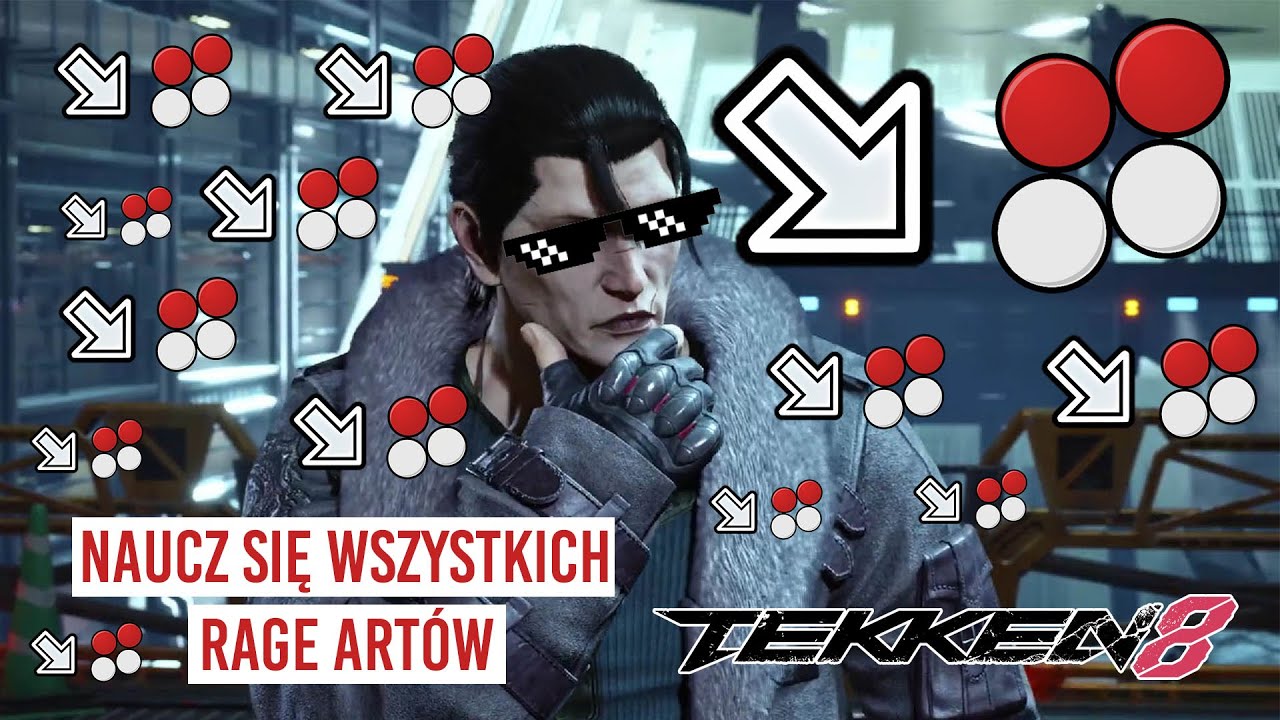 Jak robić RAGE ARTY wszystkimi postaciami w TEKKENIE 8? - YouTube