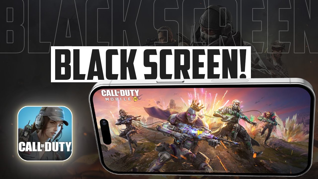 How to Fix Call of Duty Black Screen Problem on iPhone | COD Black ...