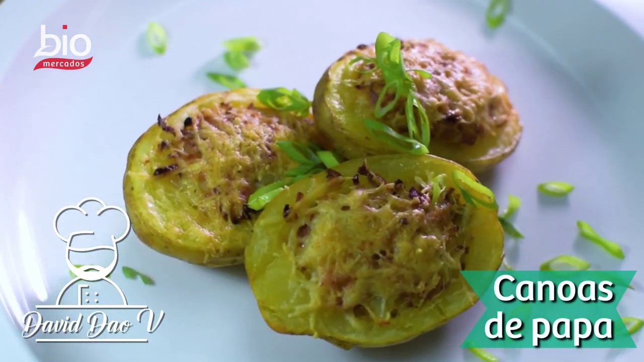 Bio deliciosas: Canoas de papa - YouTube