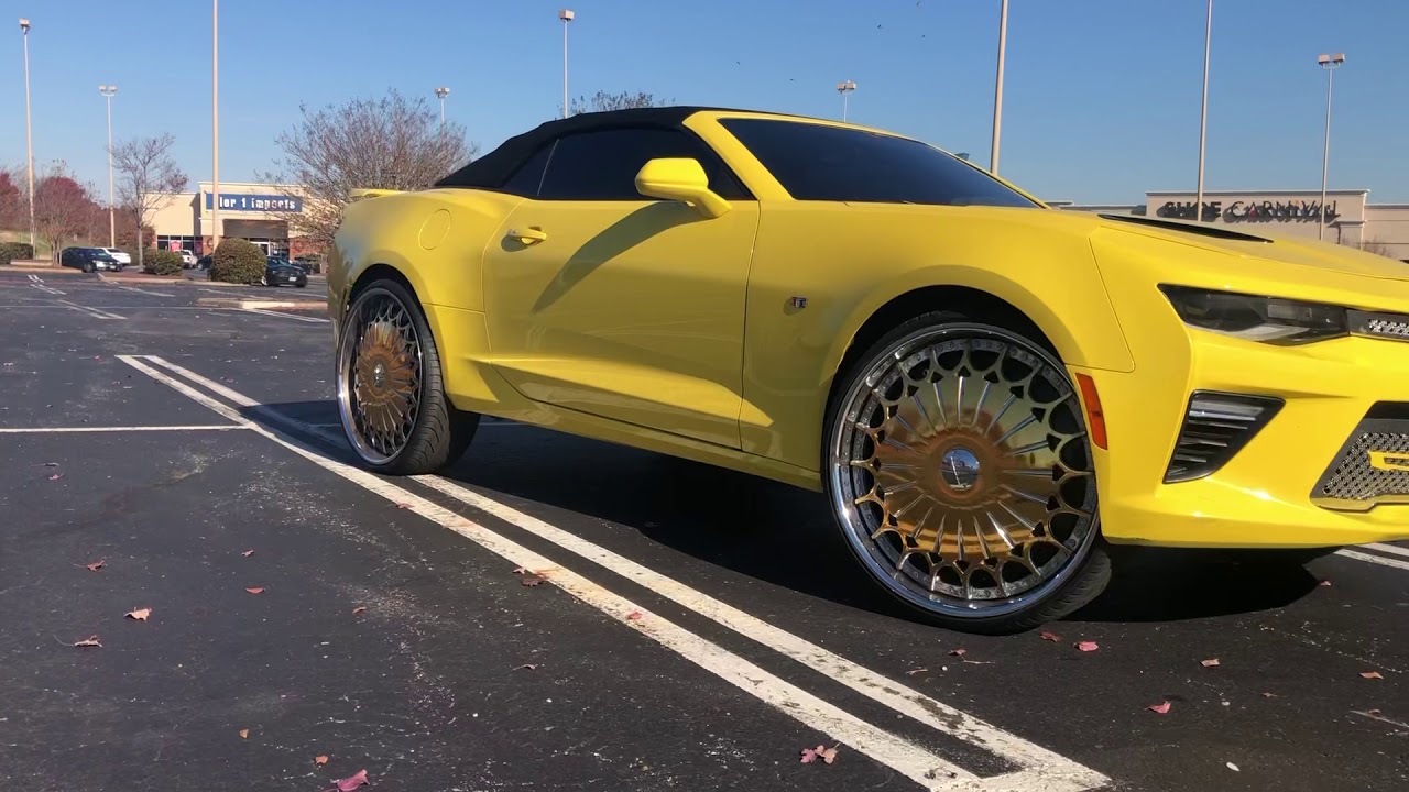 Camaro Ss on 26s Dub Kingster Floaters - YouTube