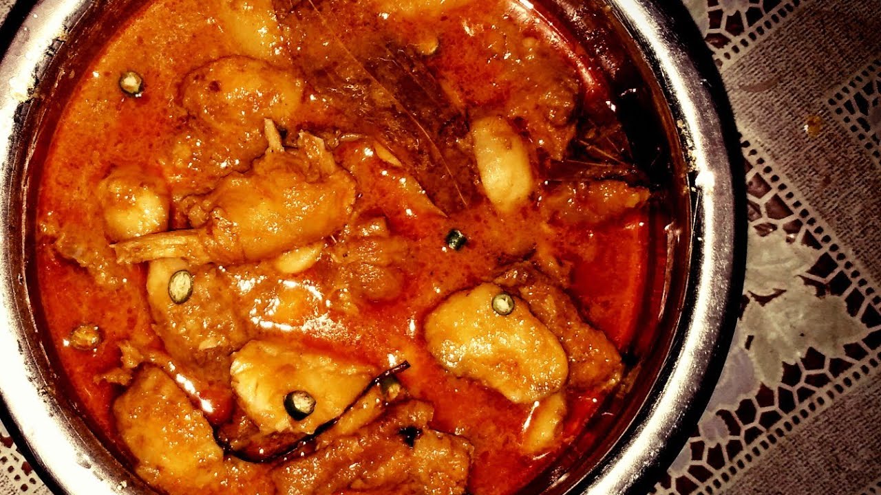 দেশী মুরগী মাংসের ঝোল কচু দিয়ে ꫰ desi murgi meat ꫰ chicken meat recipe ...
