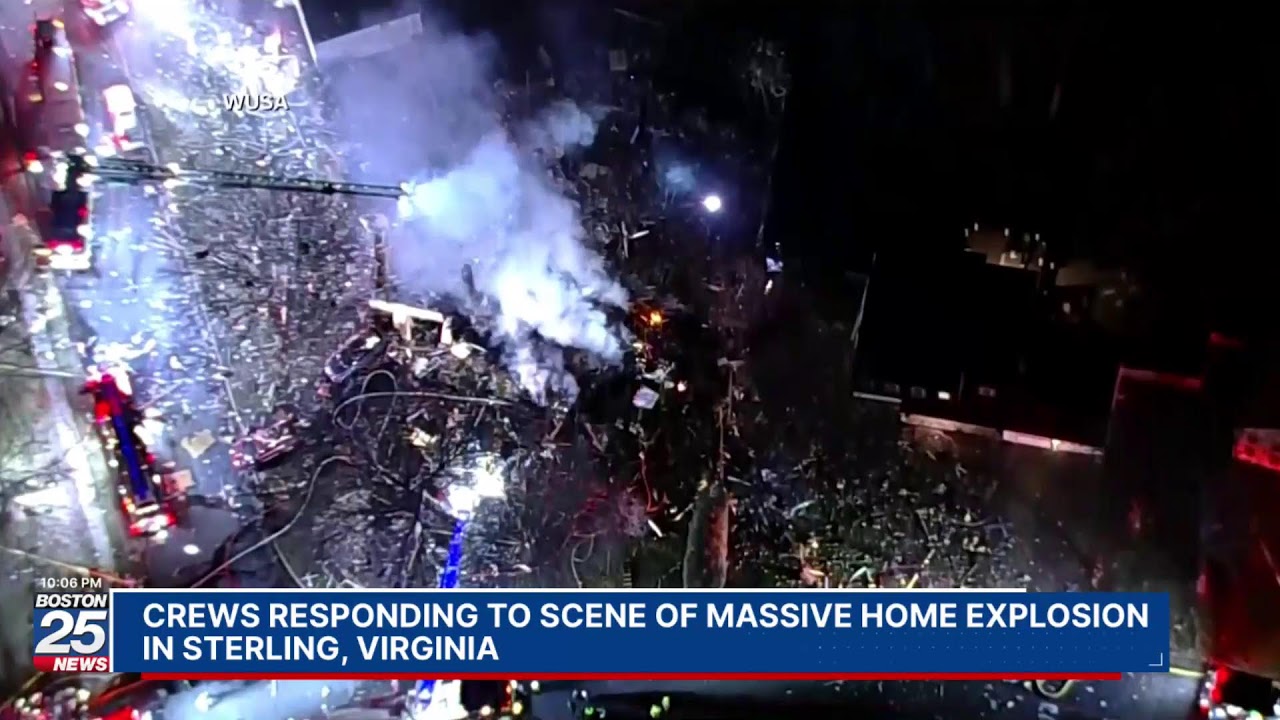 Crews responding to scene of massive home explosion in Sterling ...
