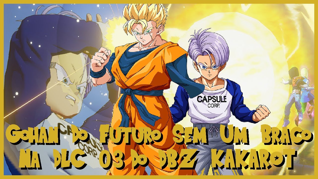 Trunks com Masenko e Gohan Sem Um Braço na DLC 03 | Dragon Ball Z ...