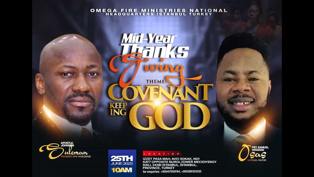 DIVINE VISITATION PT2 || SUNDAY SERVICE || PASTOR SAMUEL UWADIAE OSAS ...