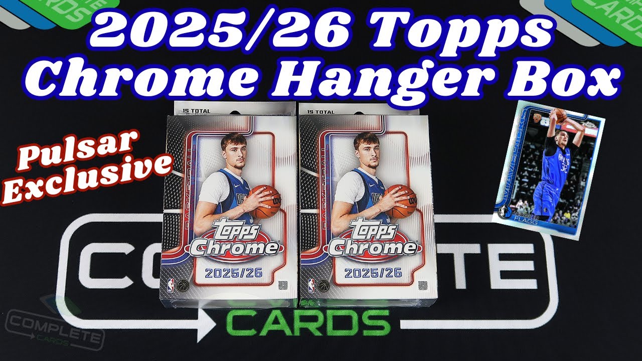 2025-26 Topps Chrome Basketball hanger box - YouTube