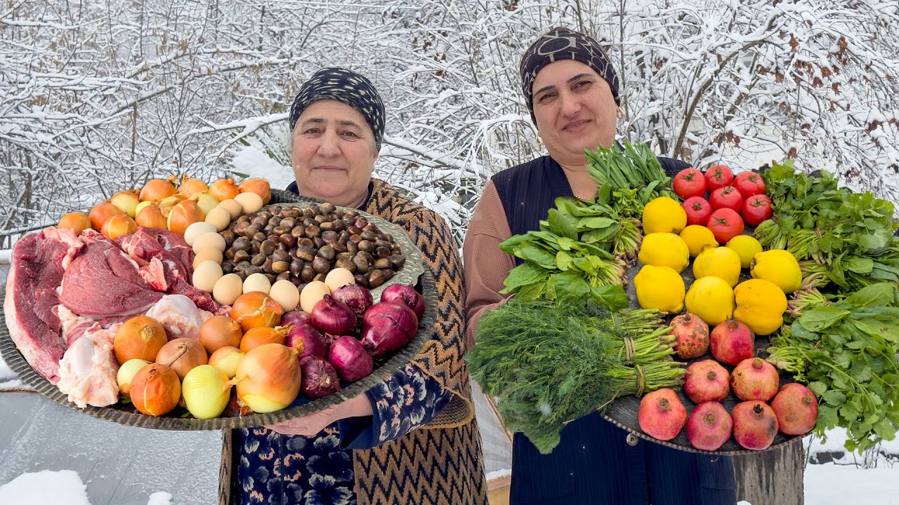 GRANDMA IS COOKING A VERY DELICIOUS AND FAMOUS DISH SEBZI GOVURMA ...
