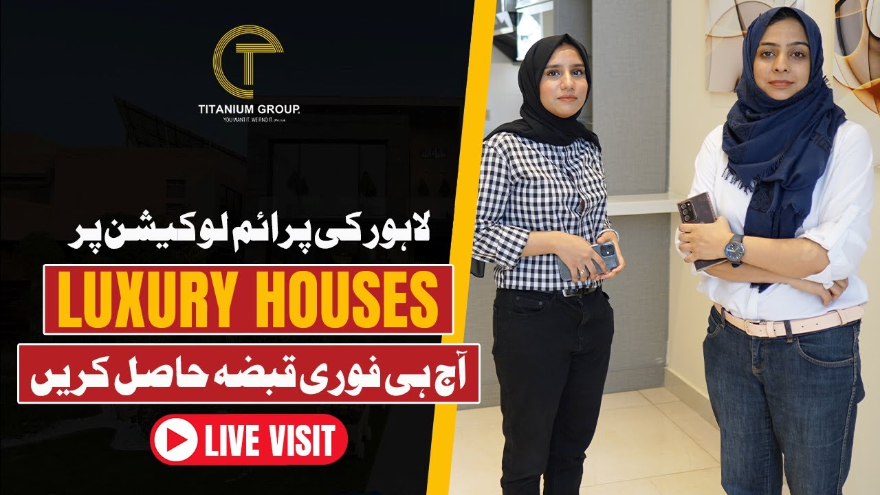 Luxury Homes in Lahore | Modern Architecture | Fully Furnished | 15% ...