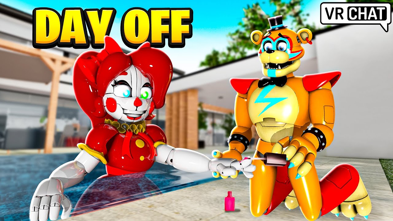 Glamrock Baby's DAY OFF in VRChat - YouTube