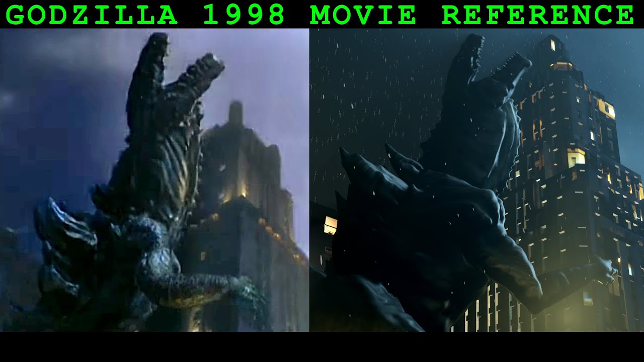 Godzilla 1998 Movie Reference ! ZILLA Animation Blender - YouTube