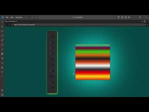 JavaScript Color Changer Project | Button Click Background Color Change - YouTube