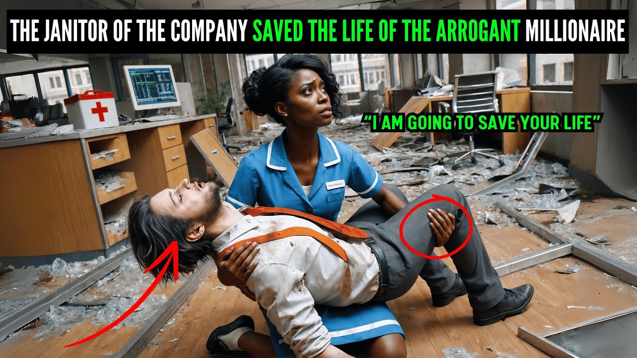 THE MILLIONAIRE FELL IN LOVE WITH THE JANITOR WHO SAVED HIS LIFE - YouTube