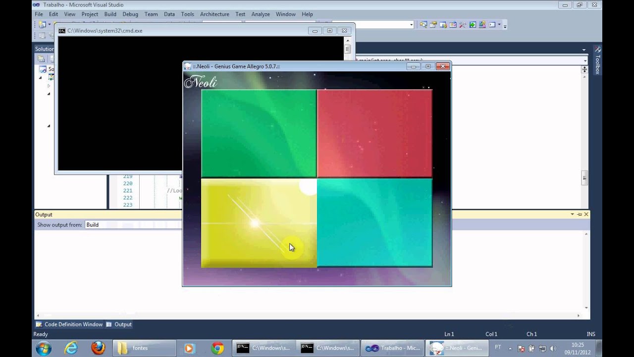 Jogo / Game com Allegro 5.0.7 - YouTube