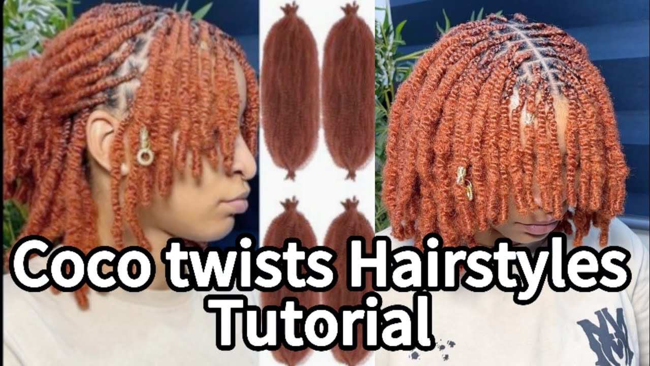 Coco Twist Hairstyles Tutorial| Latest Natural Twist hairstyles for ...
