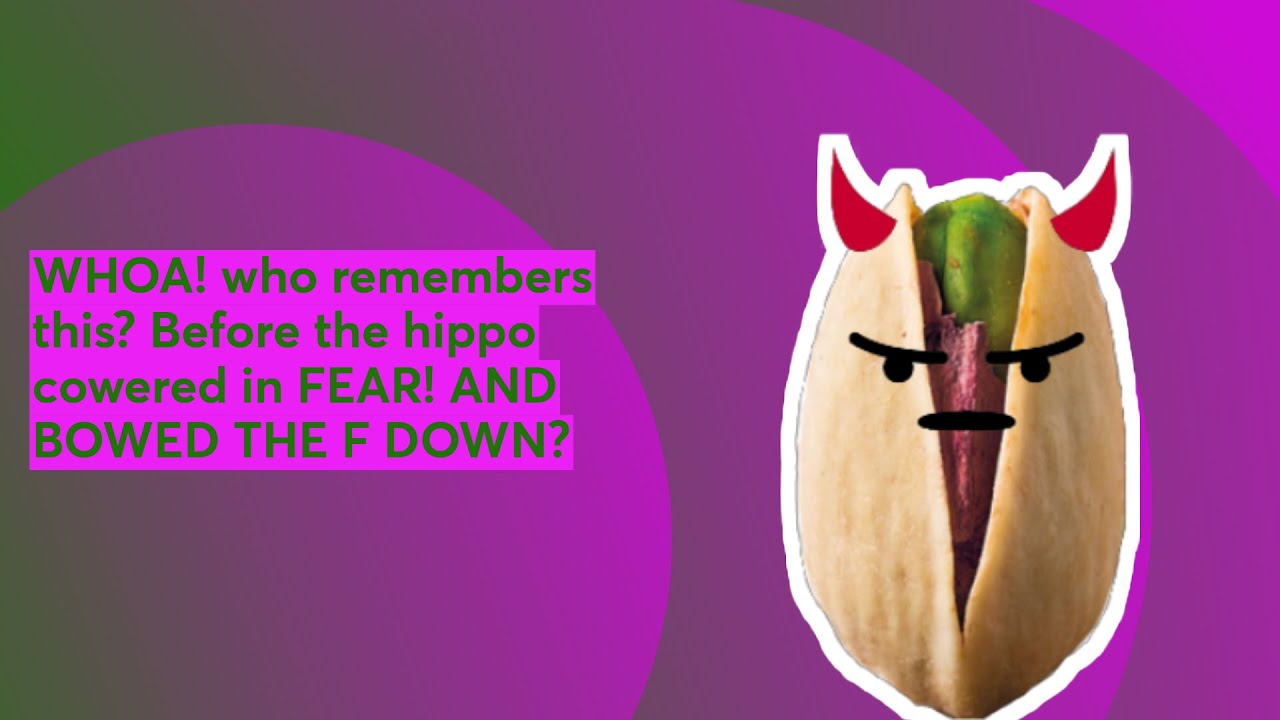 WHOA! who remembers this? Yaba cowered in FEAR! AND BOWED THE F DOWN to ...