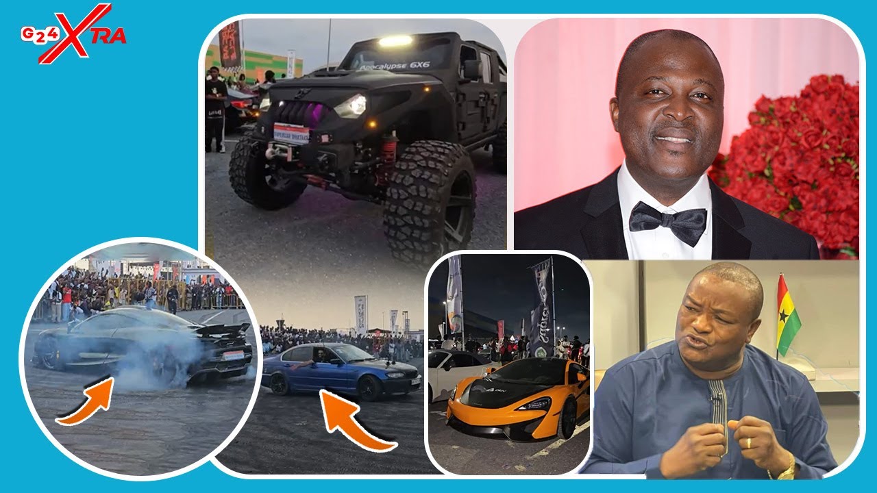 Borteyman Supercar Show: Prez's Brother Ibrahim Mahama & Big Names Show ...