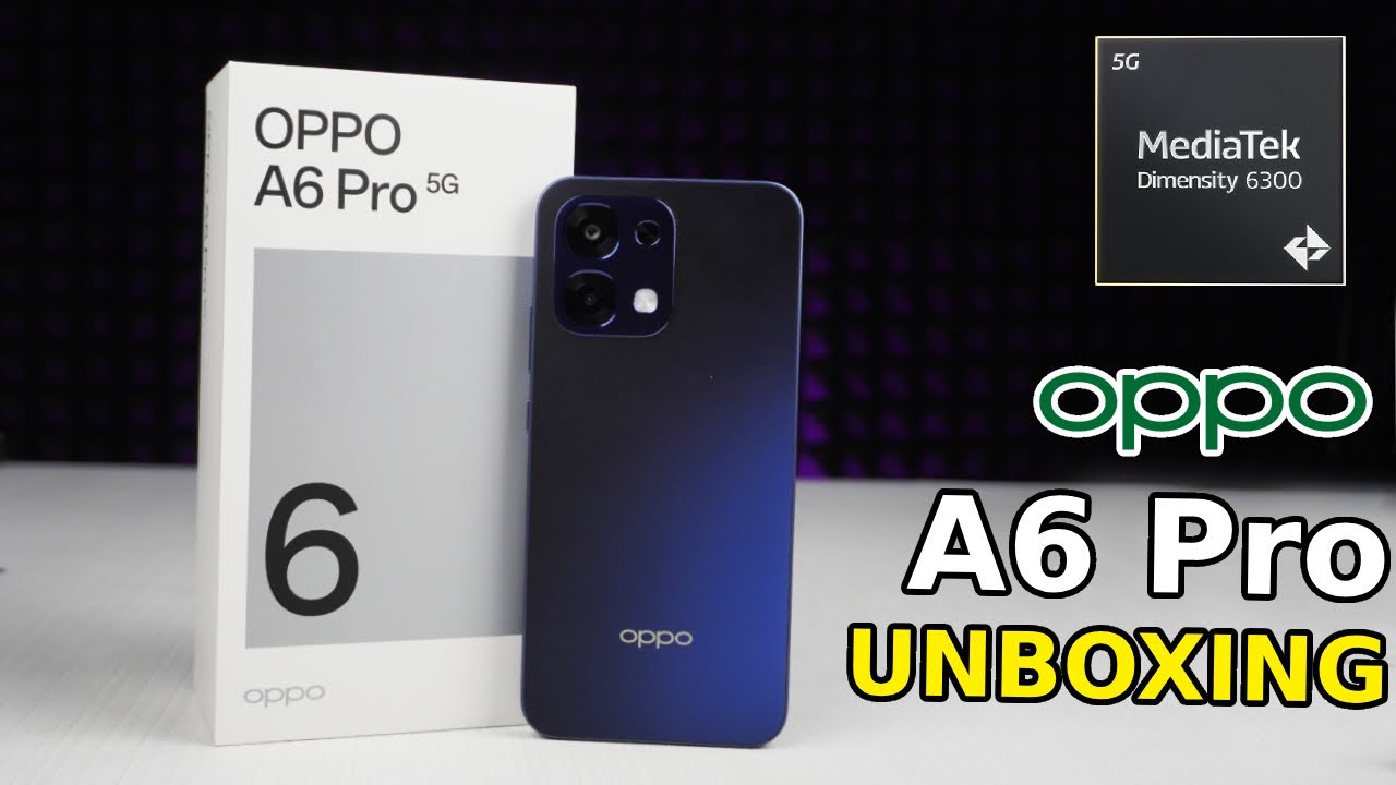 OPPO A6 Pro 5G: Unboxing del teléfono INDESTRUCTIBLE con 6500 mAh y ...