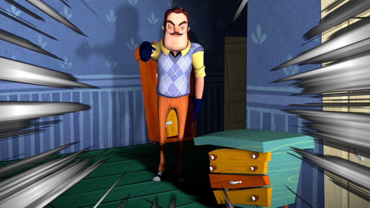 hello neighbor chapter 3 but the neighbor is a dumbaah - YouTube