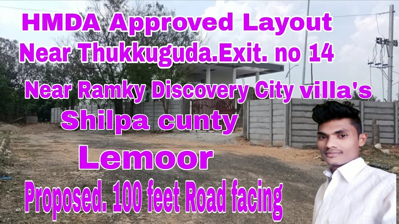 HMDA Approved Layout|| #Thukkuguda# #Ramky Discovery city villa's# # ...