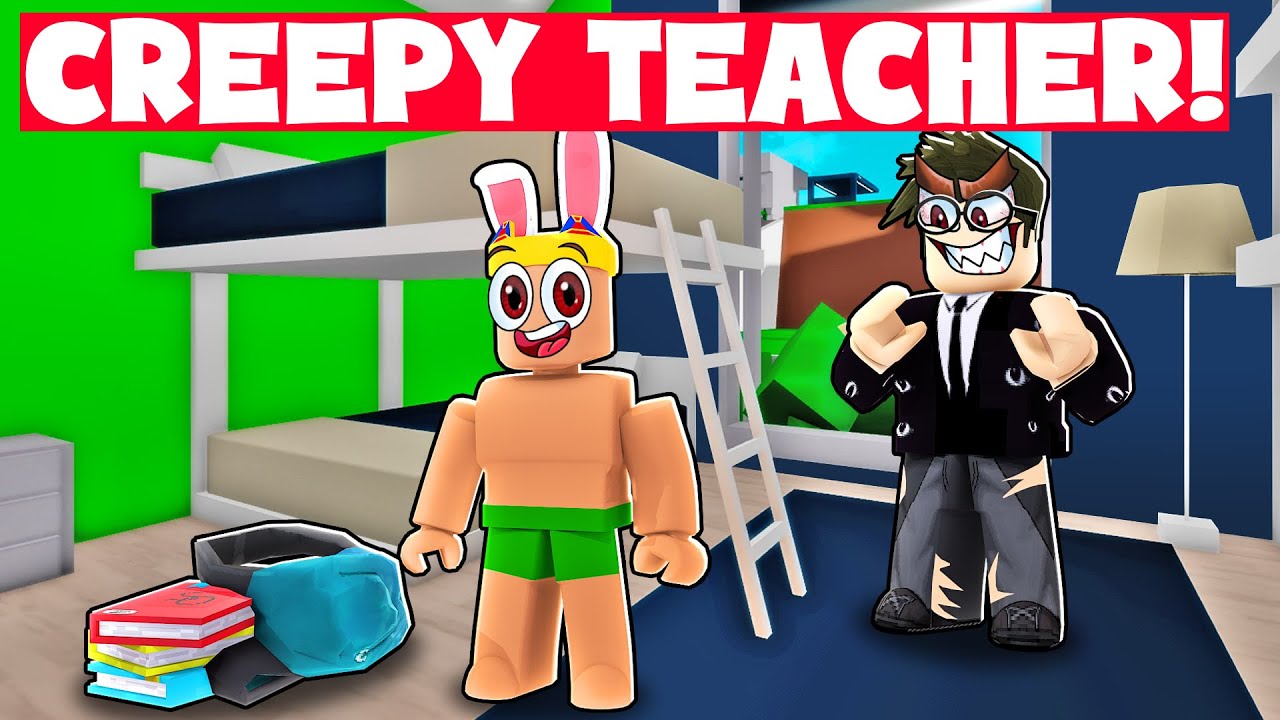 Creepy Teacher Followed Me Brookhaven Youtube