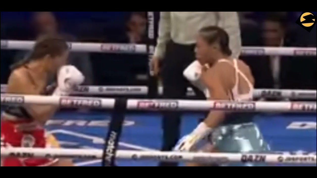 Alycia Baumgartner disrespect Edith Soledad Matthysse with a Brutal Jab ...