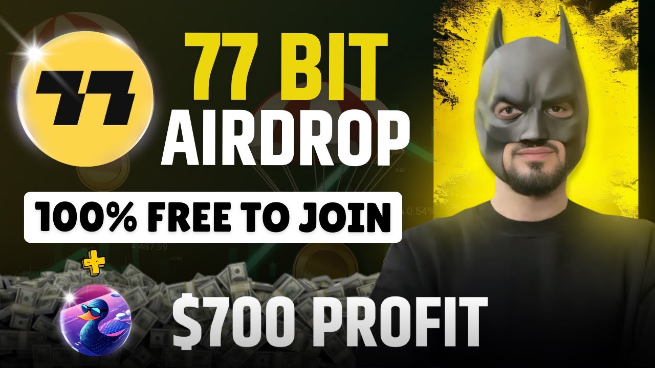 77 Bit Airdrop | 77bit Mining Airdrop | New Crypto Airdrop - YouTube