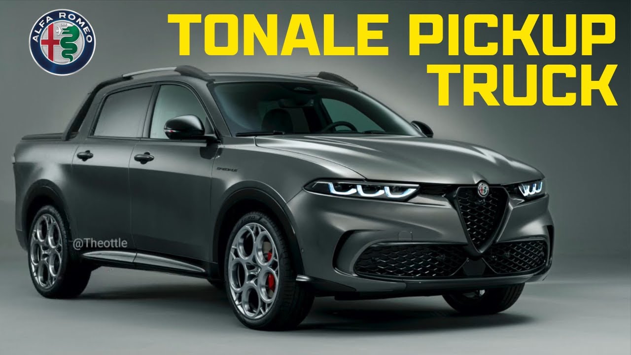 Alfa Romeo Tonale Compact Pickup Truck Because Why Not - YouTube