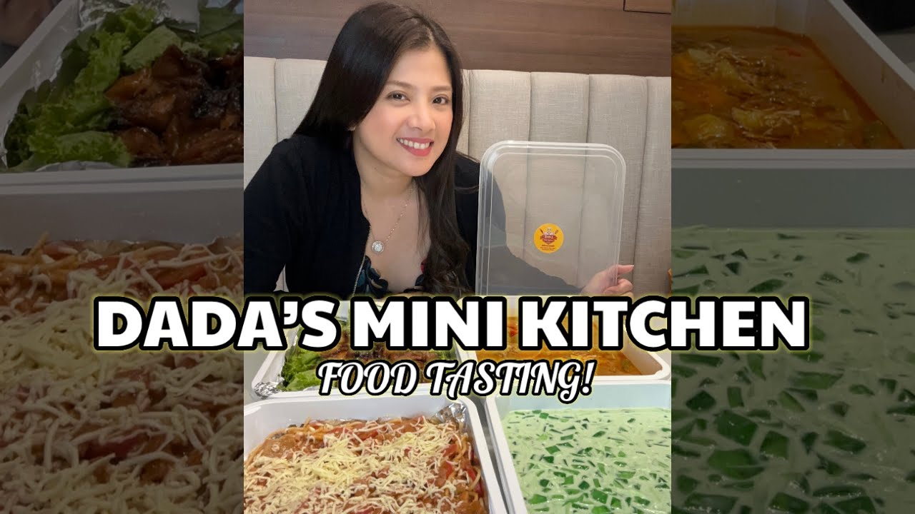 DADA’S MINI KITCHEN / FOOD TASTING | SEXBOMB JOHLAN - YouTube