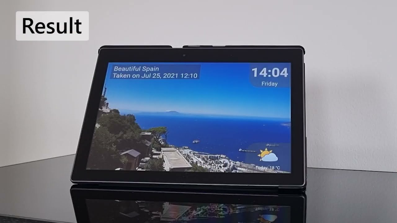 Slideshow - Tutorial 11: Creating digital photo frame - YouTube