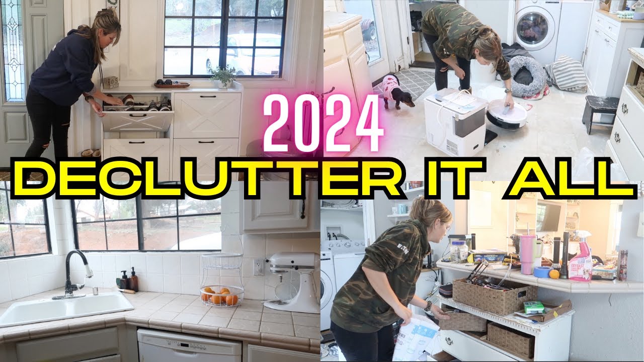 EXTREME DECLUTTER 2024 || GETTING RID OF EVERYTHING! PART 5 - YouTube