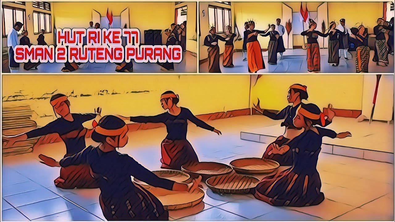 Cuplikan Perlombaan Tari Daerah Manggarai-SMAN 2 Ruteng Purang (HUT RI ...