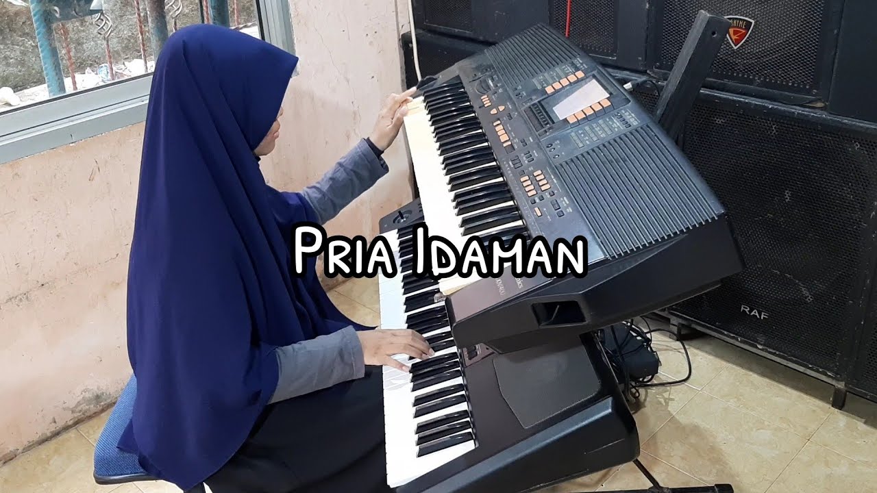 Pria Idaman (Rita Sugiarto) Karaoke | Latihan Keyboard KN 1400 ...