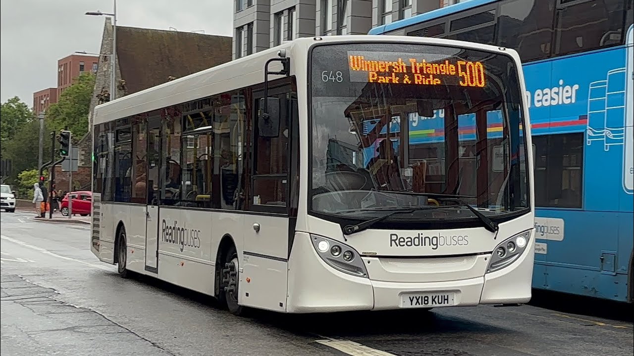 Reading Buses ADL Enviro200 648 (YX18KUH) On Route 500 To Winnersh ...