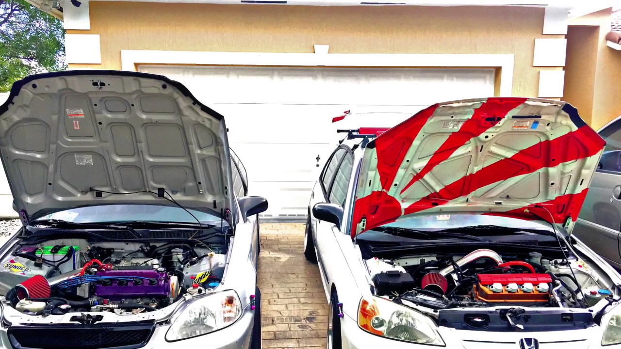 Honda Civic jdm Miami - YouTube