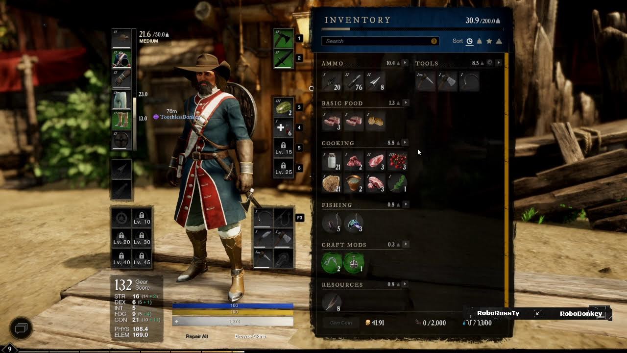 New World Character creation and First exploration - YouTube