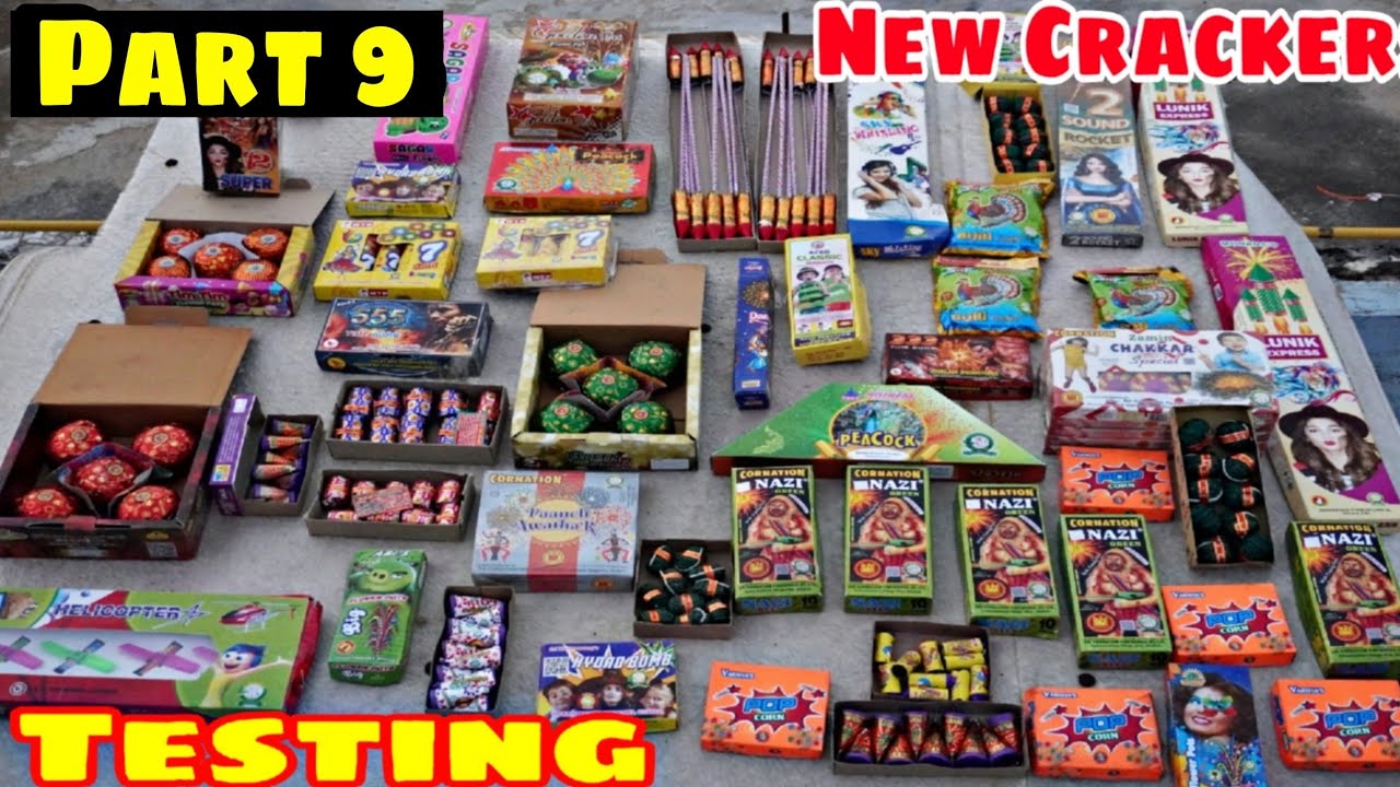 New Unique crackers testing | Diwali crackers testing 2023 part 9 ...