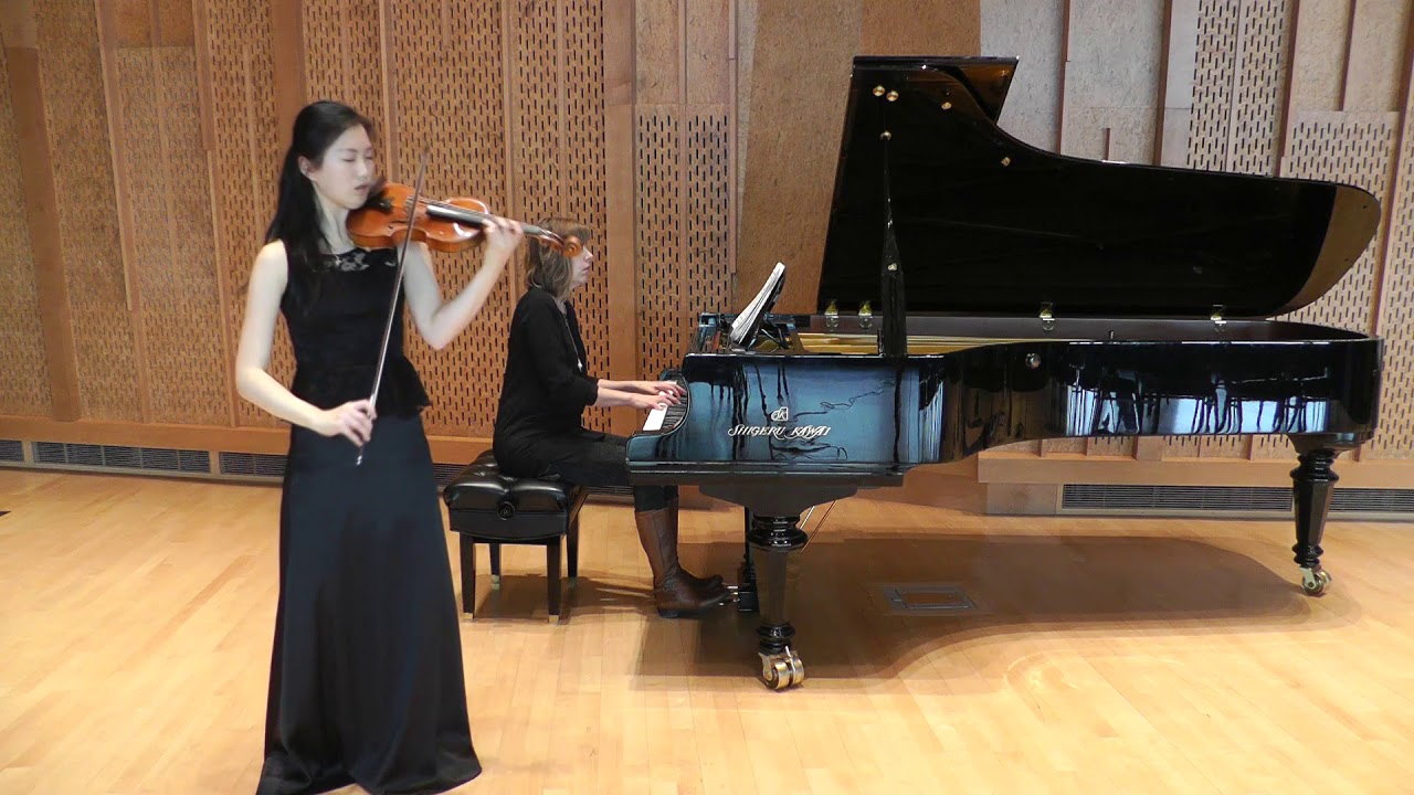 Bartok Violin Concerto No. 2 1st movement | Angela Ryu - YouTube